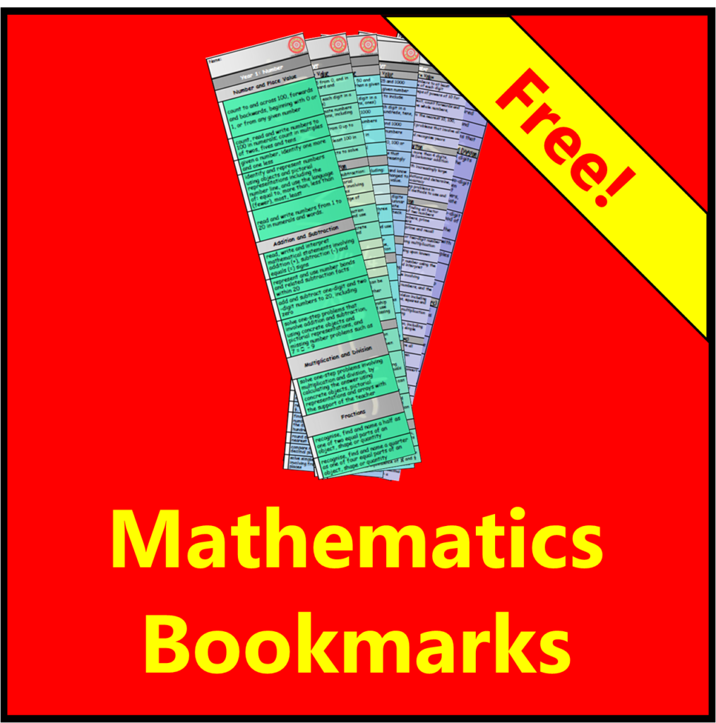 Curriculum Assessment Bookmarks - Mathematics | Primary Tools